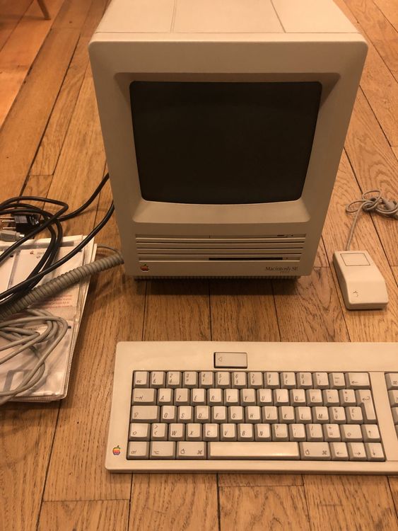 Macintosh SE 1987 Vintage Apple computer (D'occasion) à Genève pour CHF ...