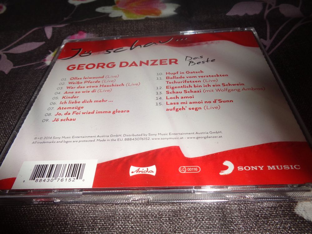 Georg Danzer - Jö Schau CD (Gebraucht) in für CHF 3 – mit Lieferung auf ...