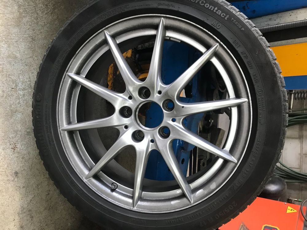 Felgen Kompletträder 17 " Mercedes B 200 Eignungserklärung (Gebraucht ...