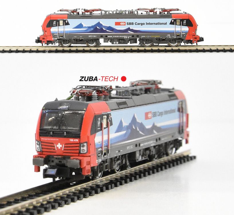 Fleischmann 739304 E-Lok Re 478 SBB Vectron Spur N GS OVP (Gebraucht ...