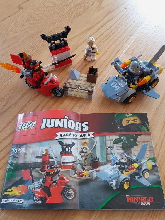 Lego Juniors Ninjago, Hai-Attacke 10739, zusammengebaut | Kaufen auf ...