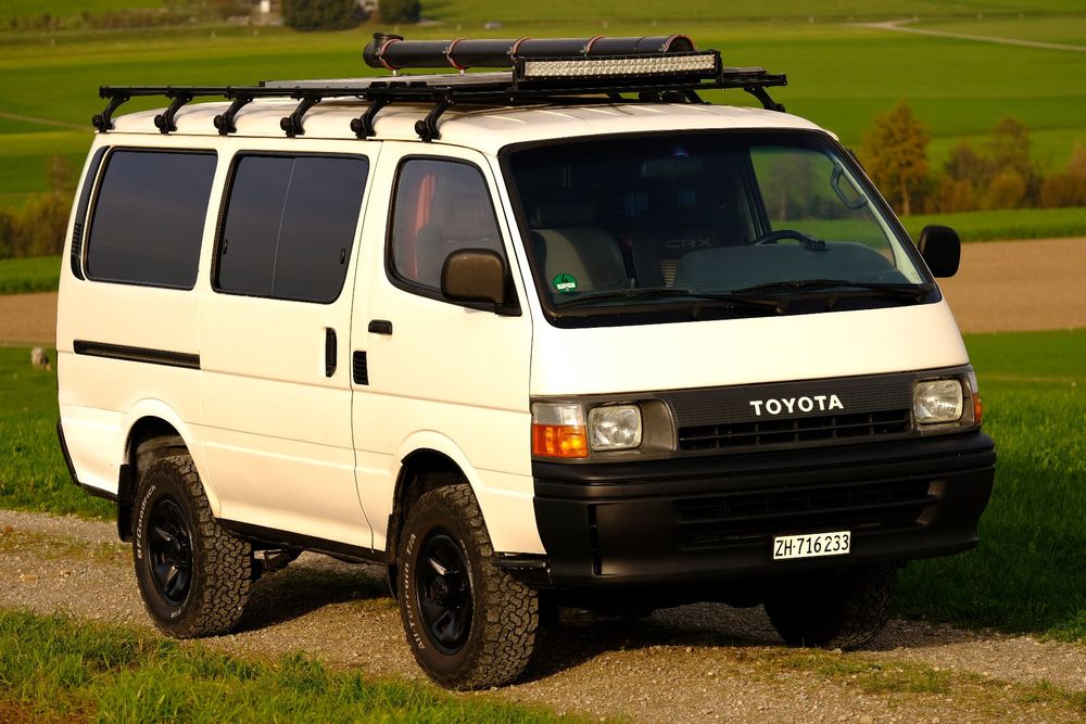 Toyota Hiace EFI 4x4 Offroad-Komplettausbau frisch ab MFK | Kaufen auf ...