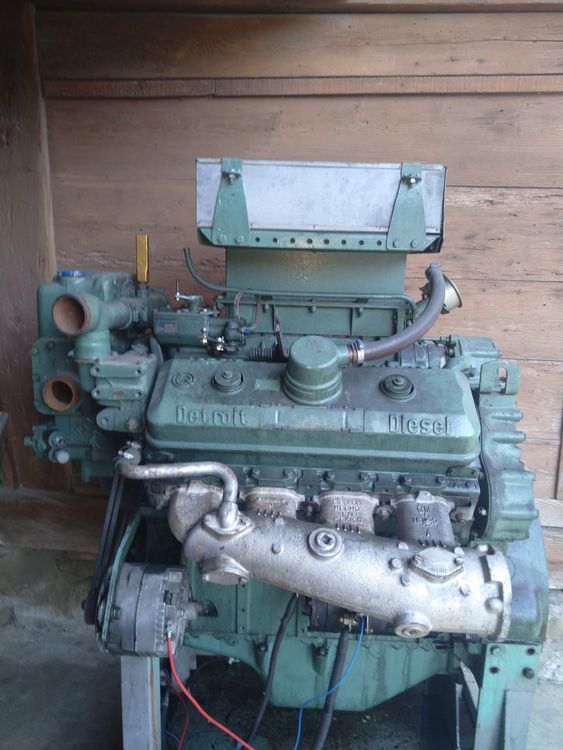 Detroit V871 2-Takt Dieselmotor (Gebraucht) in Zollikofen für CHF 3200 ...