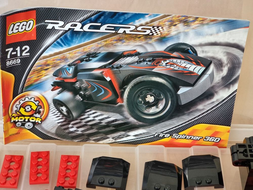 NEU: LEGO 8669 RACERS Fire Spinner 360 (Jg.2006, Rarität) | Kaufen auf ...
