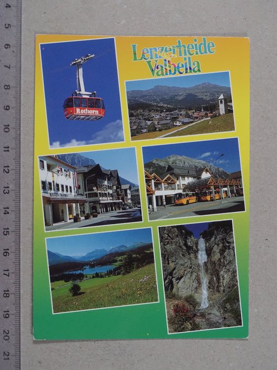 Lenzerheide Valbella, 1993, Luftseilbahn, Rothorn (Gebraucht) in Lenzburg für CHF 2 – mit ...