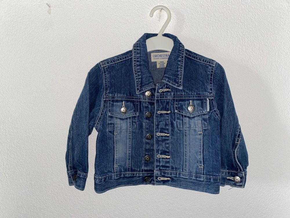 Mega süss 🐞 Orchestra Jeans Jacke Gr. 92 (Gebraucht) in Wangen an der ...