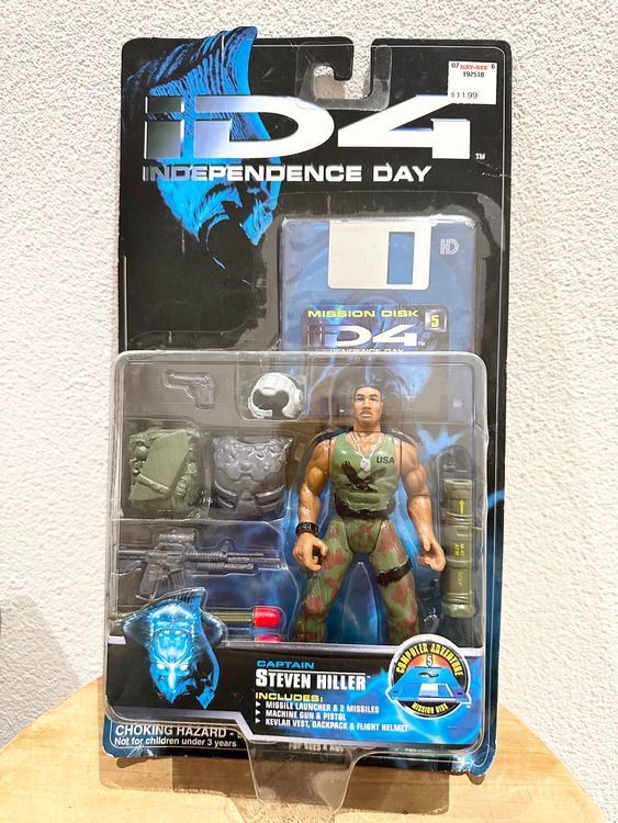 Neu 1996 Trendmasters Id4 Independence Day Captain Steven (Neu und ...