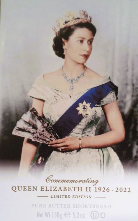 Walkers Blechdose 2023 "Queen Elizabeth II 1926 - 2023" (Gebraucht) in ...