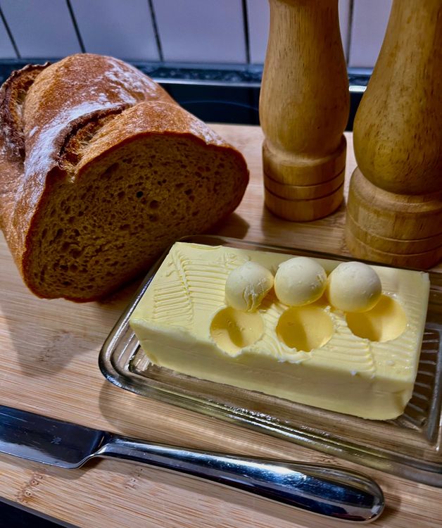 Butter Dose Glocke Glouche f. CH- Mödeli Pressglas 60er Jr. | Kaufen ...