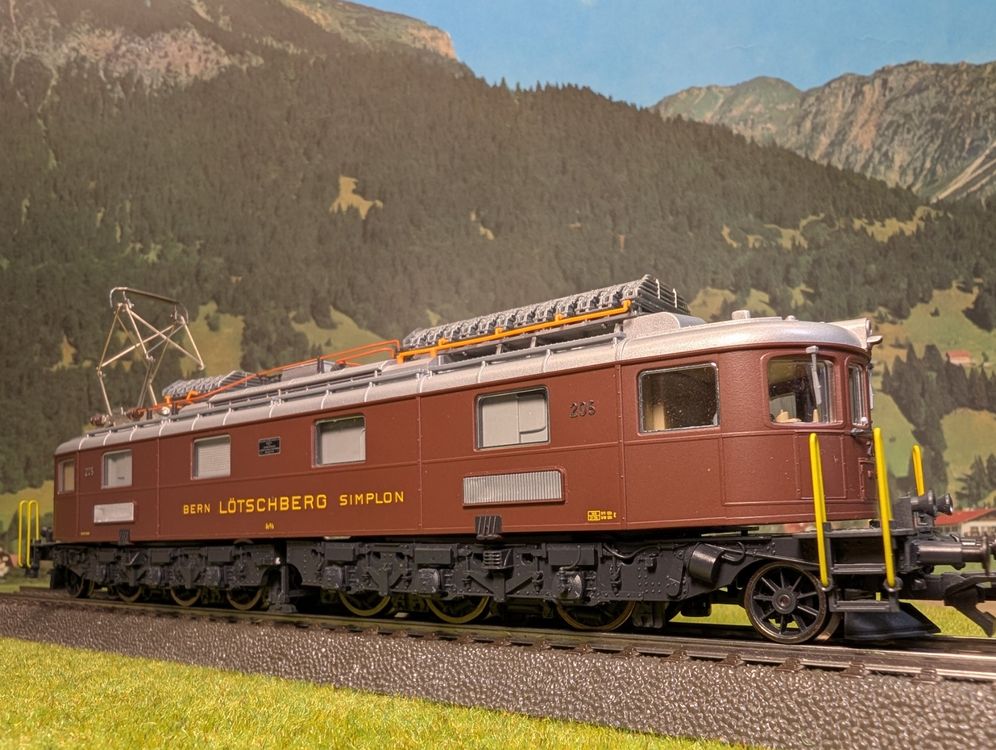 Roco 43952 __ BLS Lokomotive BR Ae 6/8 _ 205 _ digital H0 AC (Gebraucht ...