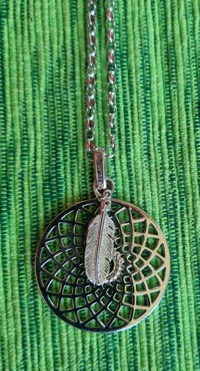 Engelsruferanhänger mit 40cm langer Kette 925 (Neu (gemäss Beschreibung ...