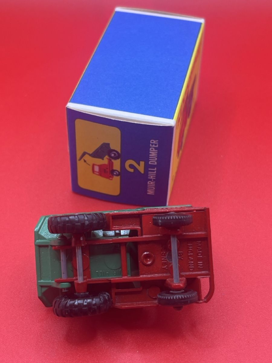 Matchbox Lesney Muir Hill Dumper No 2 (Gebraucht) in Root für CHF 12 ...