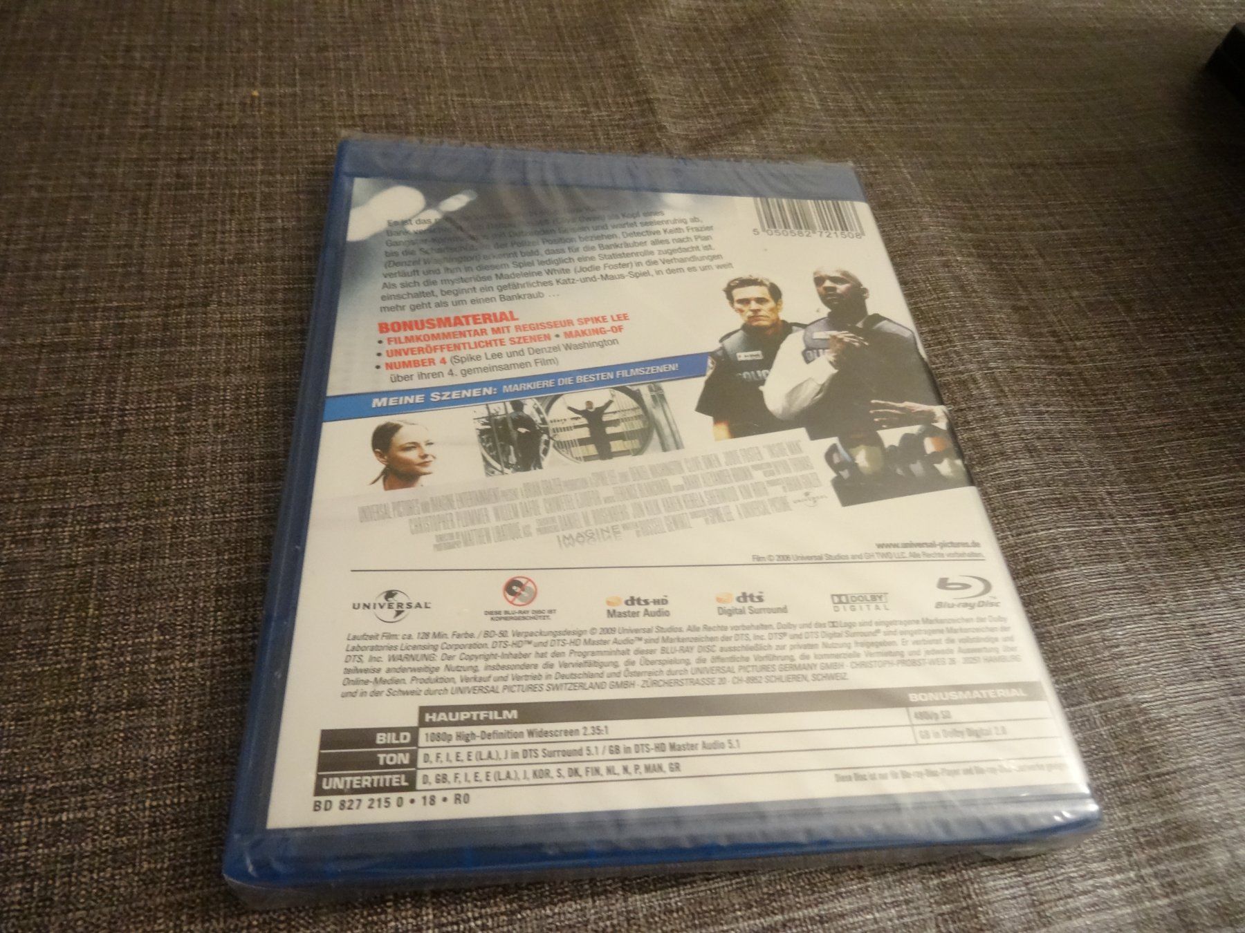 Inside Man - Blu-ray - neu - Denzel Washington (Neu und ...