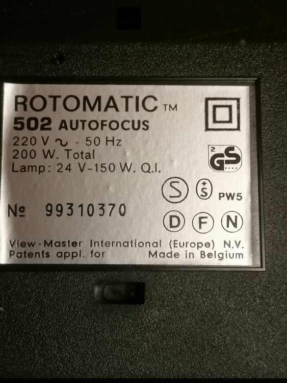 Diaprojektor Rotomatic 502 AF | Kaufen auf Ricardo