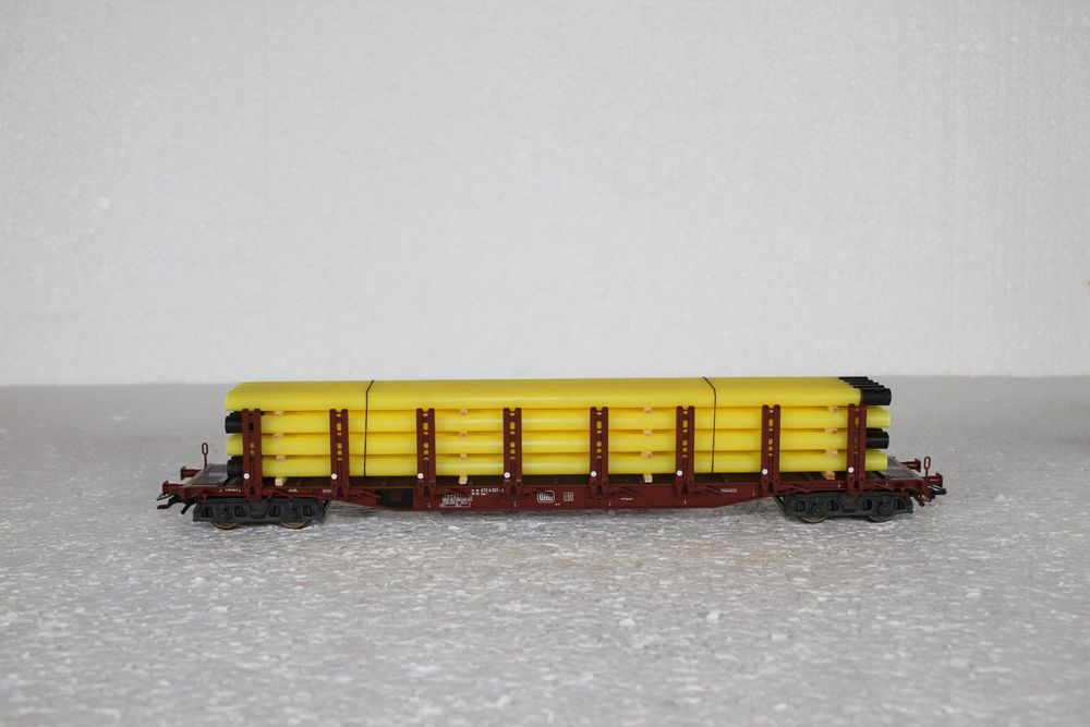Märklin 47713 Rungenwagen Snps 719 mit Gasröhren | Kaufen auf Ricardo