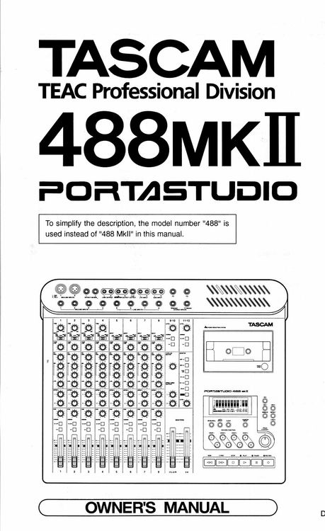 TASCAM Portastudio 488 MKII (Gebraucht) in Wald ZH für CHF 165 – mit ...