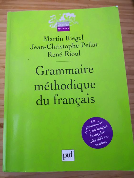 Grammaire Méthodologique du français | Kaufen auf Ricardo