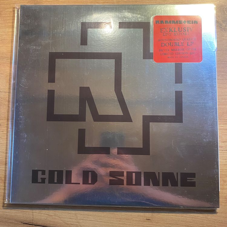 RAMMSTEIN "GOLD SONNE" DLP 33T | Kaufen auf Ricardo
