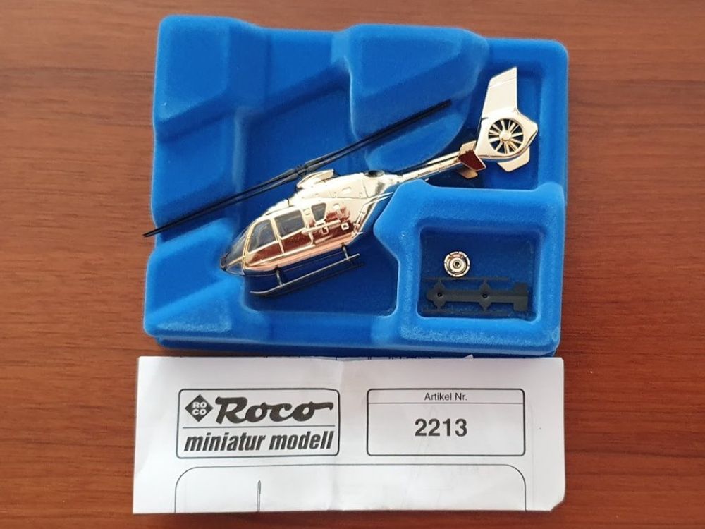 Roco 2213 Eurocopter Sondermodell 40 Jahre Roco Gold OVP (Neu (gemäss ...