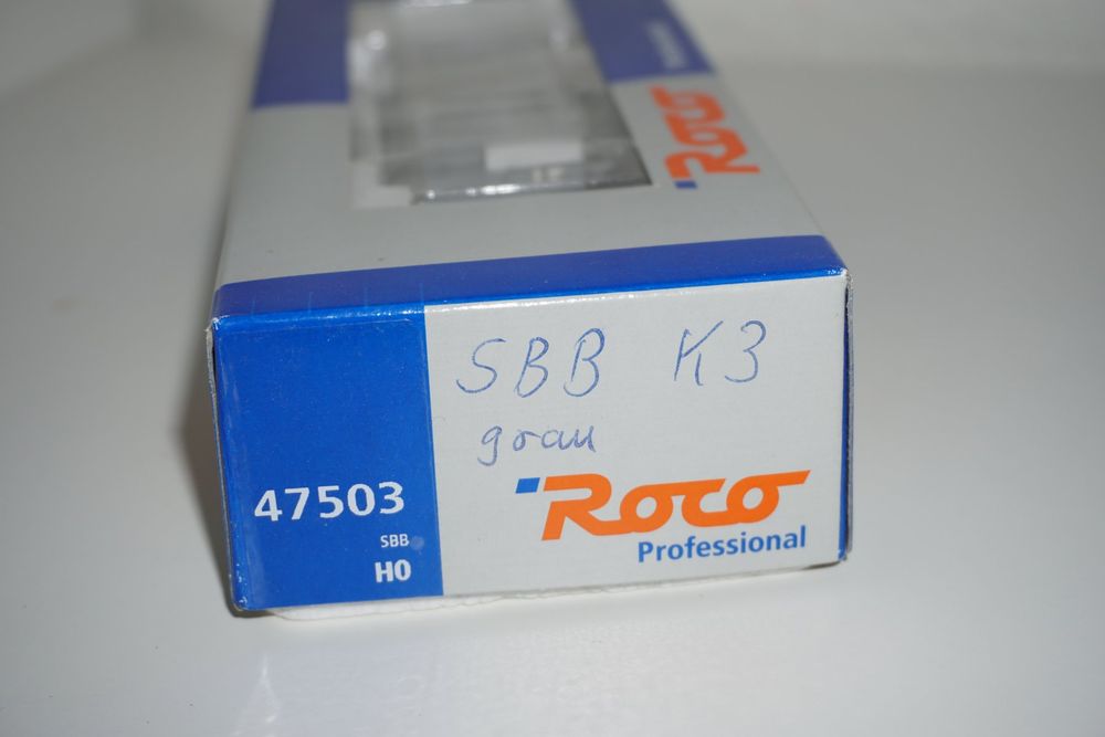Roco 47503 - SBB gedeckter Güterwagen K3 grau H0/DC (Gebraucht) in ...