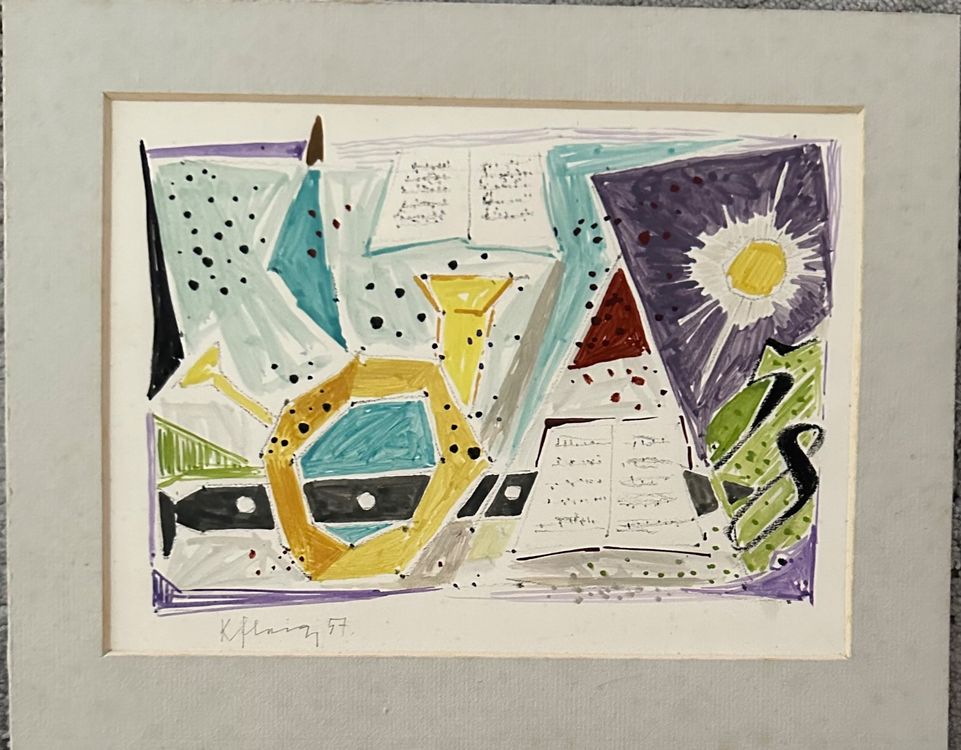 Karl Anton Flaig (1900-1993) Aquarell (Gebraucht) in Root für CHF 15 ...