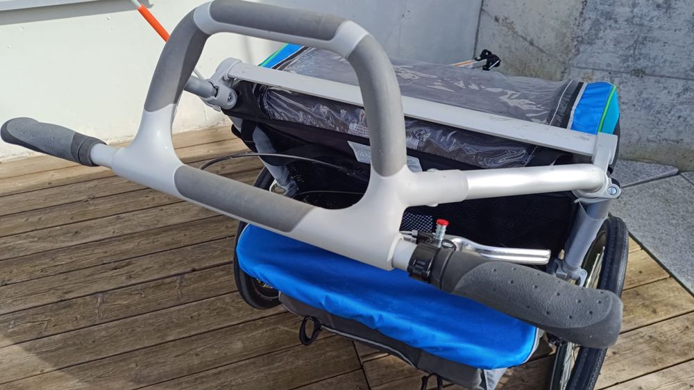 Thule Chariot CX2 Velo Anhänger + Buggy Set + 2x ezHitch | Kaufen auf Ricardo