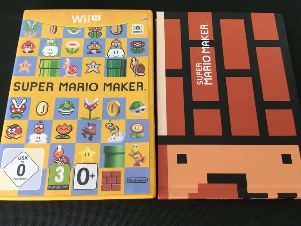Super Mario Maker inkl. Buch für Nintendo Wii-U (Gebraucht) in St ...