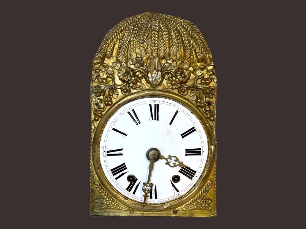 ⚫️ Comtoise mit Messing-Fassade | Kaufen auf Ricardo