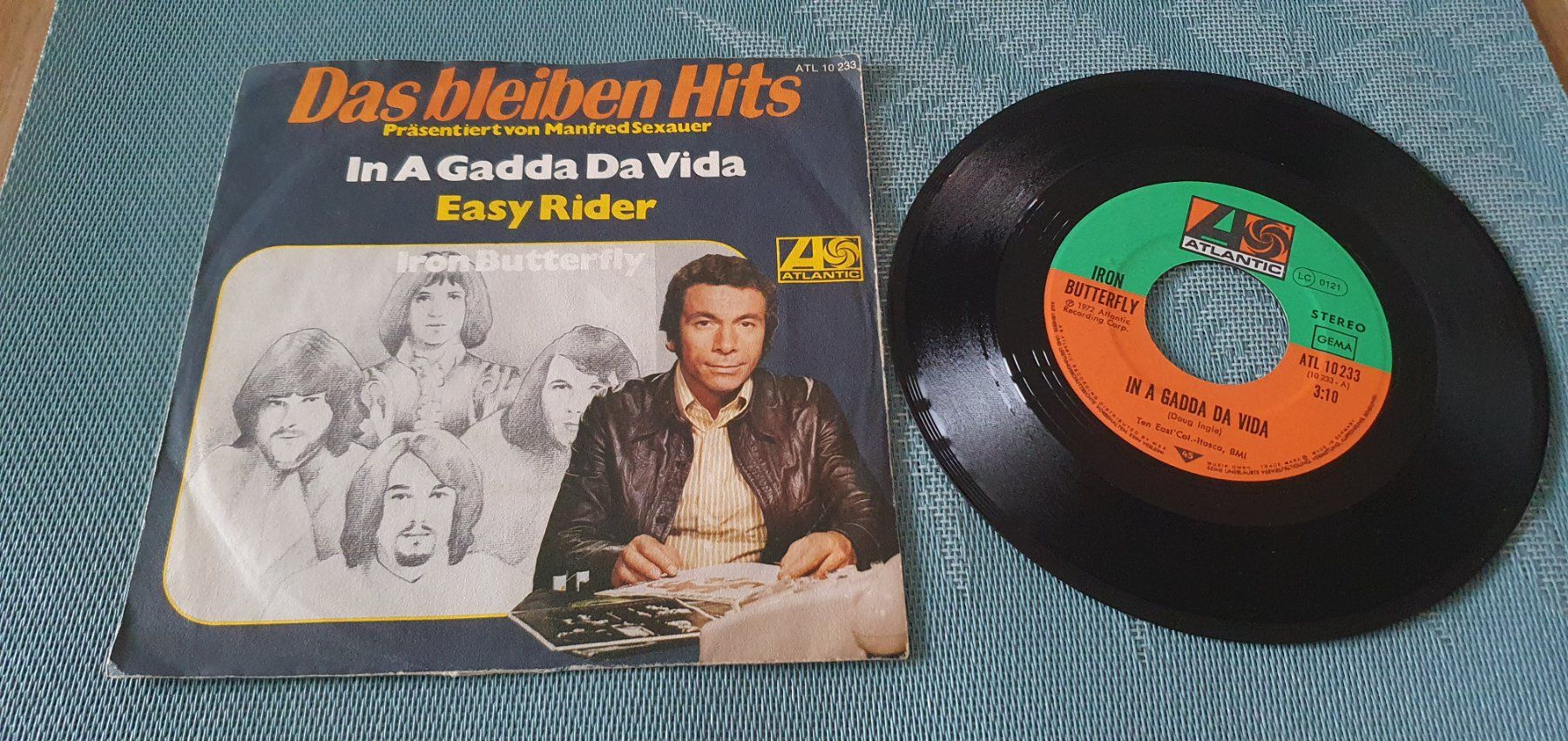 IRON BUTTERFLY, In a Gadda da Vida, Single, TOP! (Gebraucht) in ...