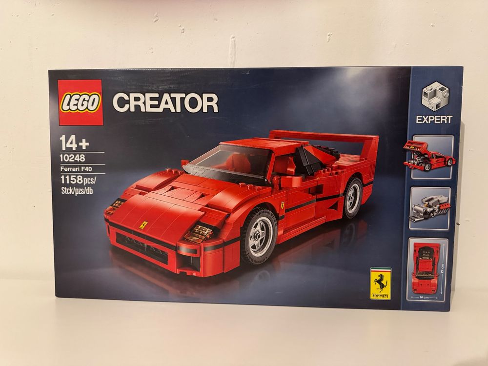 Lego Creator 10248 Ferrari F40 NEU & OVP | Kaufen auf Ricardo