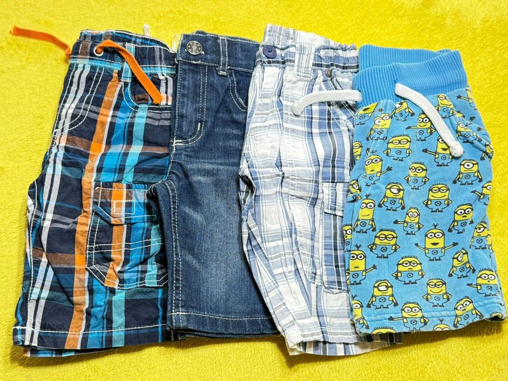98/104 kurze Hosen Paket Sommer Shorts Set BAUZI 3A (Gebraucht) in ...