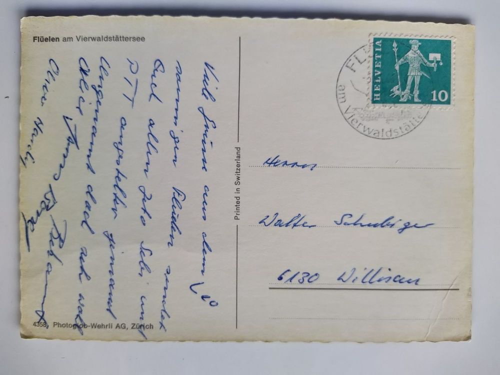 Flüelen, Schiff, dat.1966 (Gebraucht) in Ohmstal für CHF 1 – mit Lieferung auf Ricardo kaufen