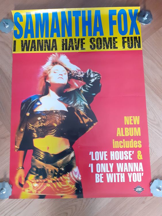 Poster Samantha Fox (Gebraucht) in Zürich für CHF 10 – nur Abholung auf ...