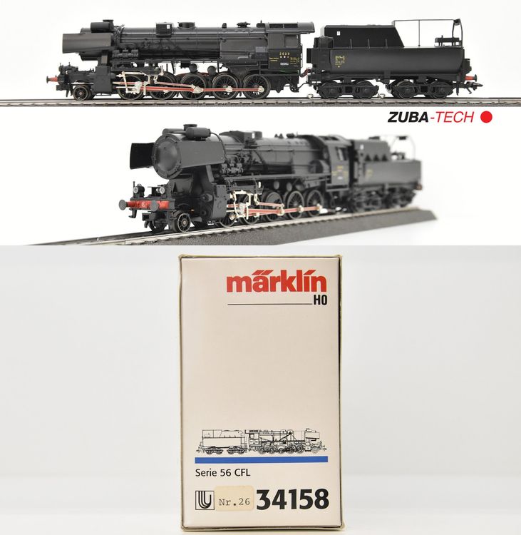 Märklin 34158 Dampflok Serie 56 der CFL, H0 WS, Digital OVP | Kaufen ...