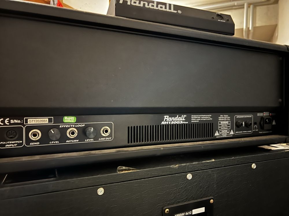 Marshall Gitarrenbox 1960 plus Randall G3 Topteil (Gebraucht) in Chur ...