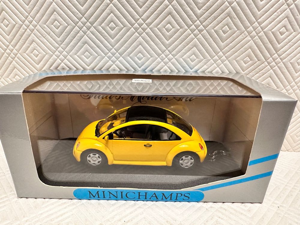 VW VOLKSWAGEN NEW BEETLE CONCEPT CAR 1994 , MINICHAMPS (Neu (gemäss ...