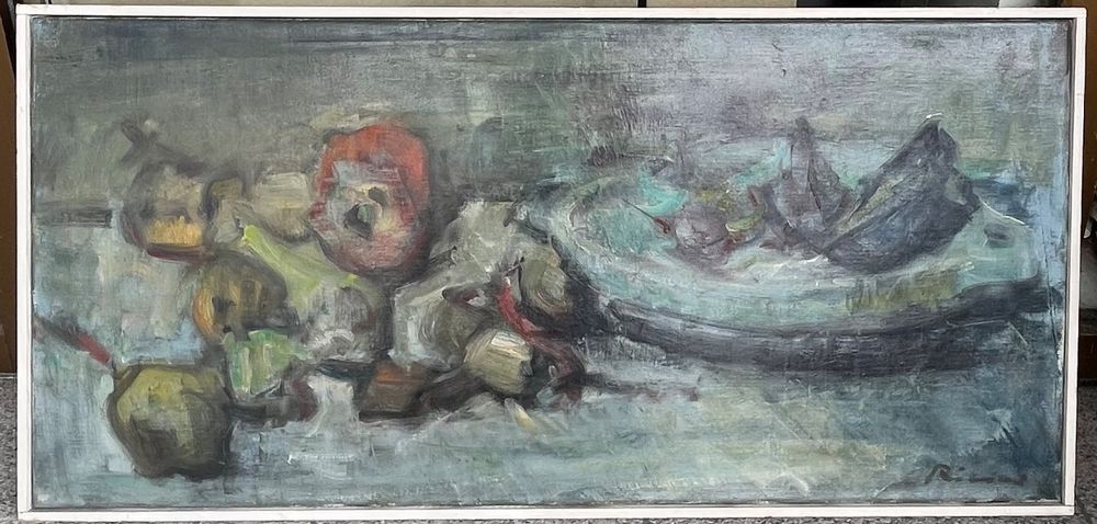 Willy Rieser (1927) Grosse Stilleben Gemälde (Gebraucht) in Root für ...