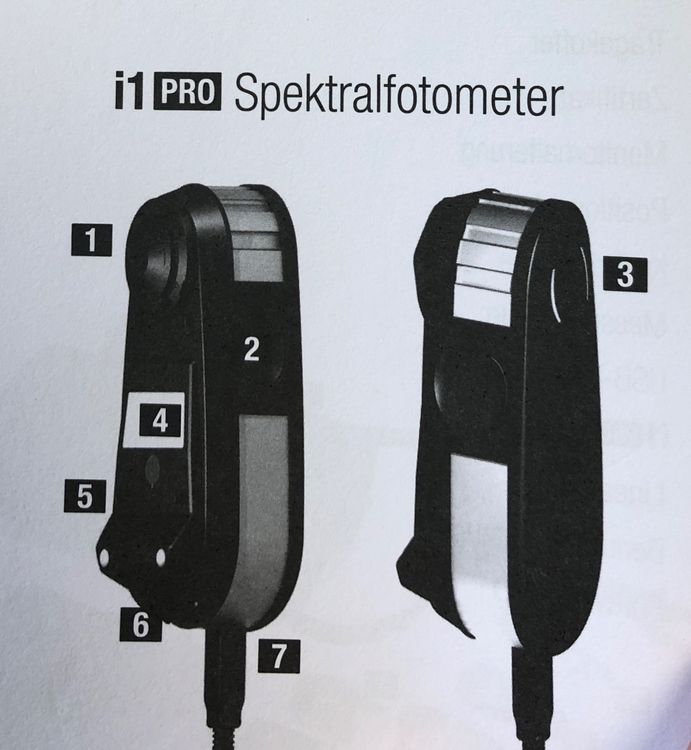 EFI ES-200 X-Rite i1Pro, Spektralfotometer (Neu (gemäss Beschreibung ...