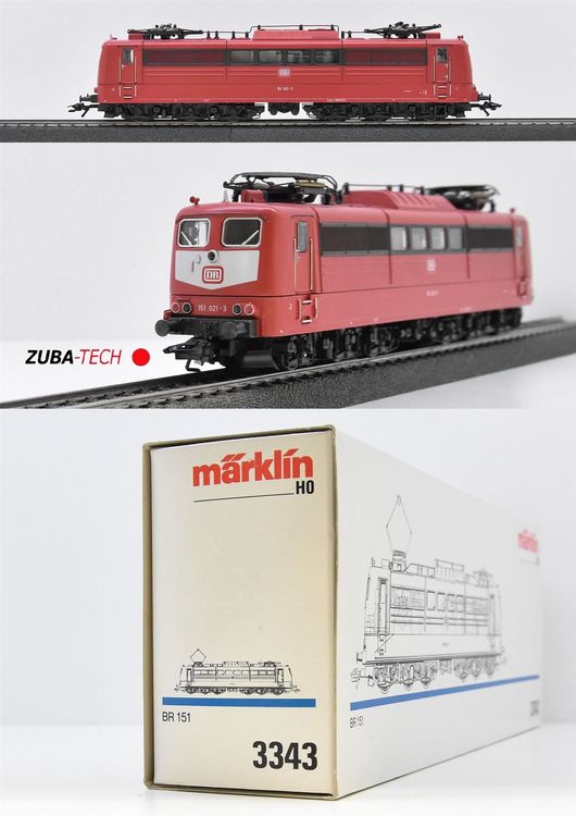 Märklin 3343 E-Lok BR 151 DB H0 WS OVP | Acheter sur Ricardo