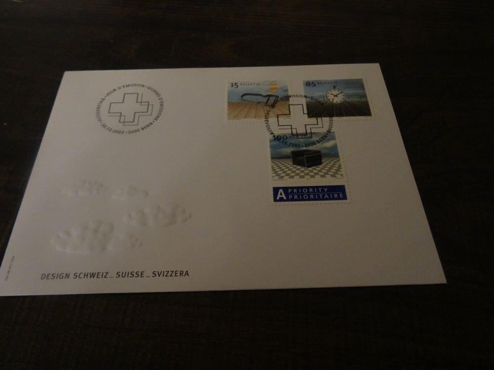 FDC 2003 Design Schweiz (Gebraucht) in Olten für CHF 0.5 – mit Lieferung auf Ricardo kaufen