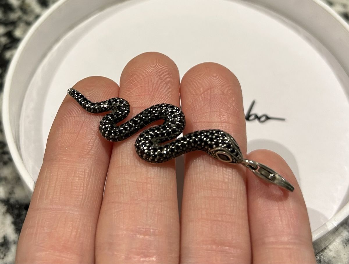 Thomas Sabo Schlange gross 🐍 mit schwarzem Zirkonia-Pavé 🖤 (Gebraucht ...