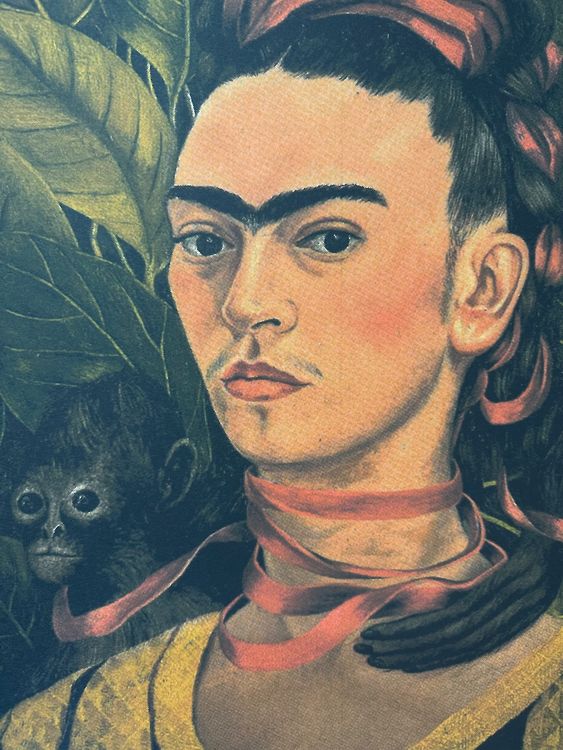 Frida Kahlo: Self Portrait with Monkey 36/250 (Neu (gemäss Beschreibung ...