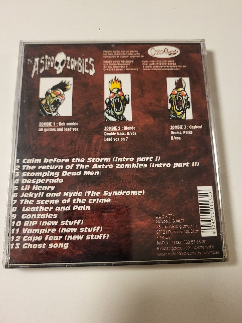 Astro Zombies - Control Your Minds - CD (Neu (gemäss Beschreibung)) in ...