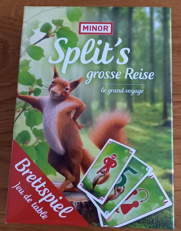 MINOR *SPLIT'S GROSSE REISE* 13.5X19CM/VOLLST.MIT ANLEITUNG (Gebraucht ...