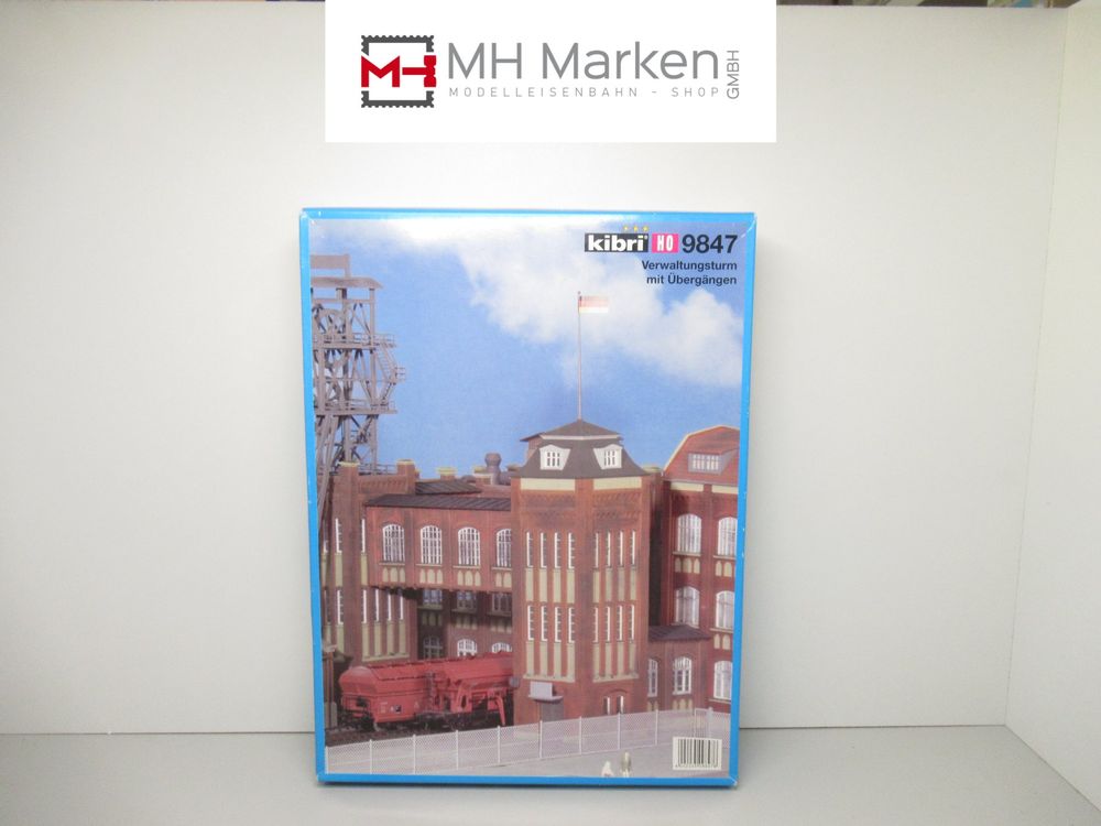 Kibri 9847 Verwaltungsturm mit Übergängen Bausatz H0 (Gebraucht) in ...
