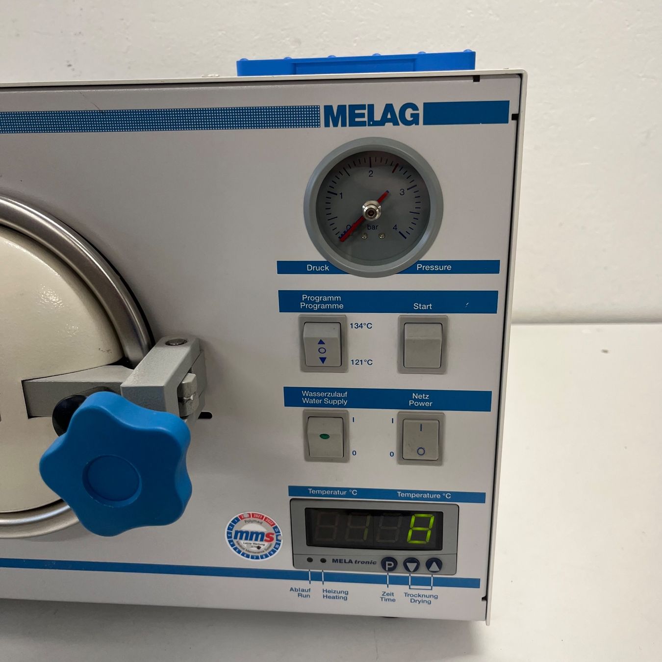 MELAG MELAtronic 17 Autoklav, 11 Liter 2 Bar (Gebraucht) in Niederdorf ...
