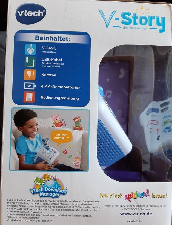 Vtech V-Story, die Hörspielbox (Neu und originalverpackt) in ...