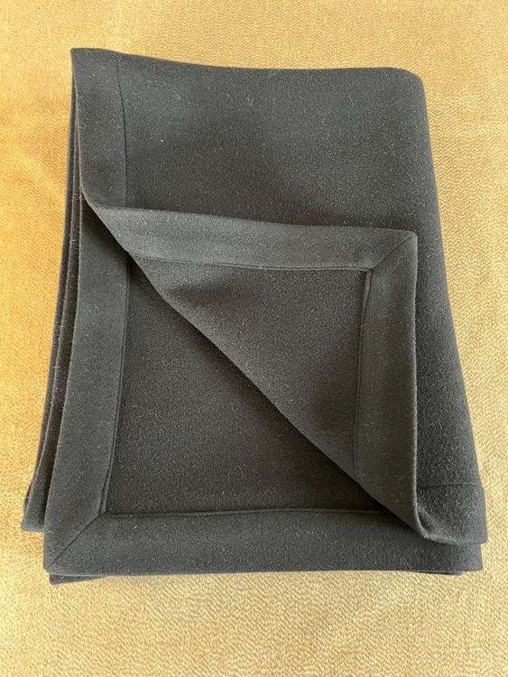 Blanket throw Wool&Cashmere (Lanificio Colombo) Hand Finish (Neuf (Voir ...