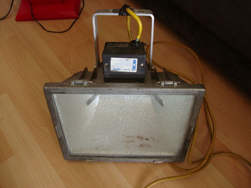 Bauscheinwerfer Scheinwerfer 1000 Watt | Kaufen auf Ricardo