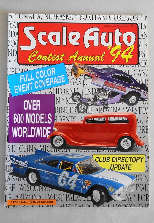 Scale Auto Contest Annual '94 (Gebraucht) in Frümsen für CHF 15 – mit ...